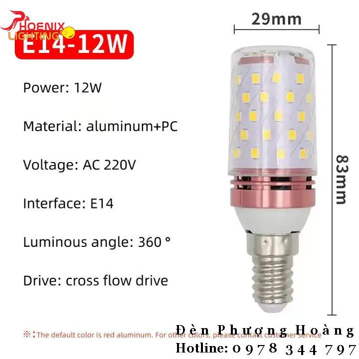 Bóng Đèn LED Bắp Ngô 3 Chế độ ánh sáng Đuôi đèn E27 & E14 | Shopee Việt Nam