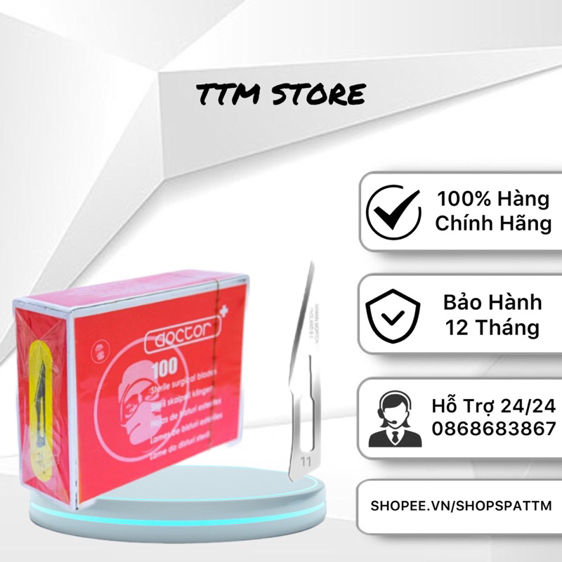 Dao Số 11, Hộp Dao Mổ DOCTOR số 11 Hộp 100 Cái Chính Hãng | Shopee Việt Nam