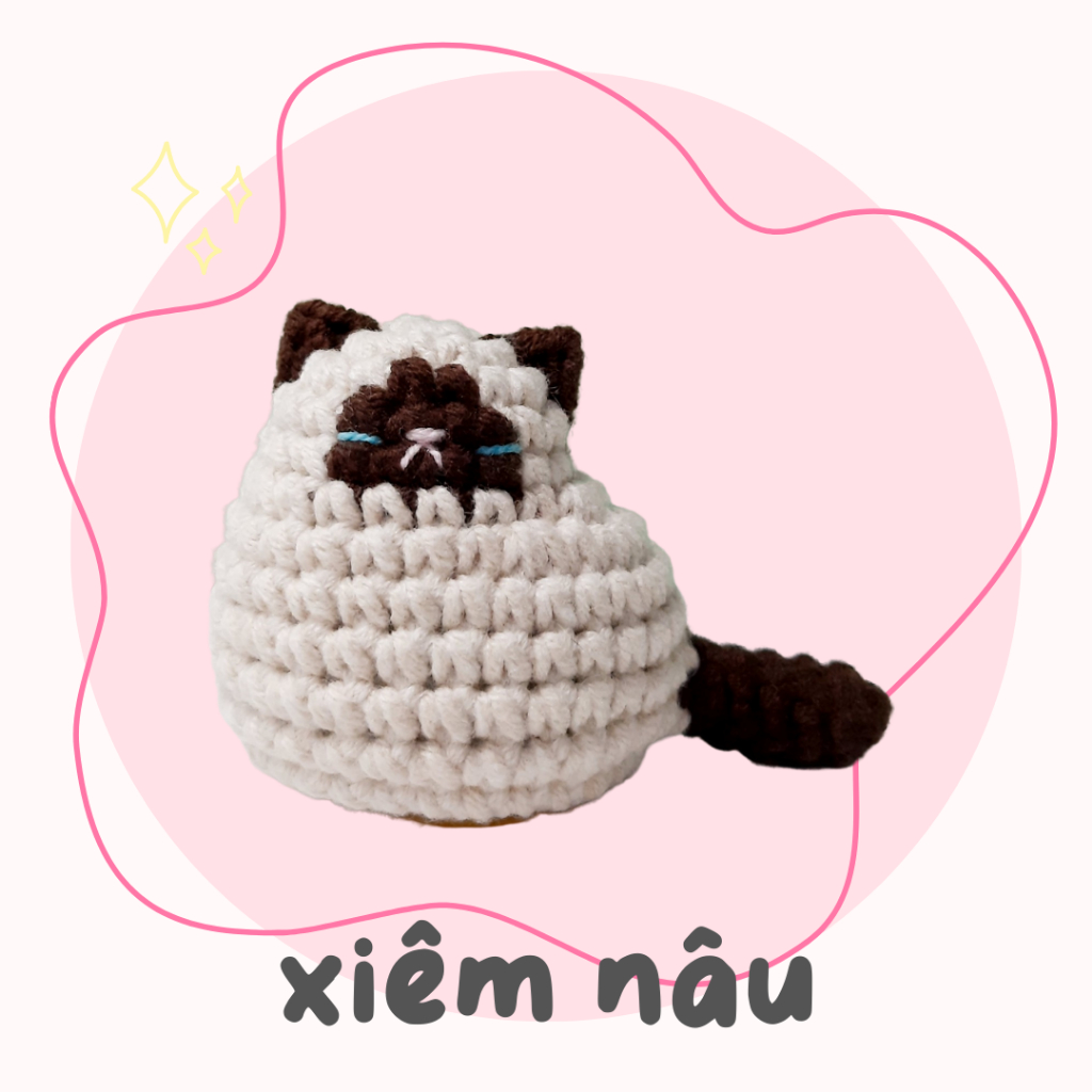 MÓC KHÓA MÈO LỜ ĐỜ - SLEEPING KITTY LEN HANDMADE SO KEWWW | Shopee Việt Nam