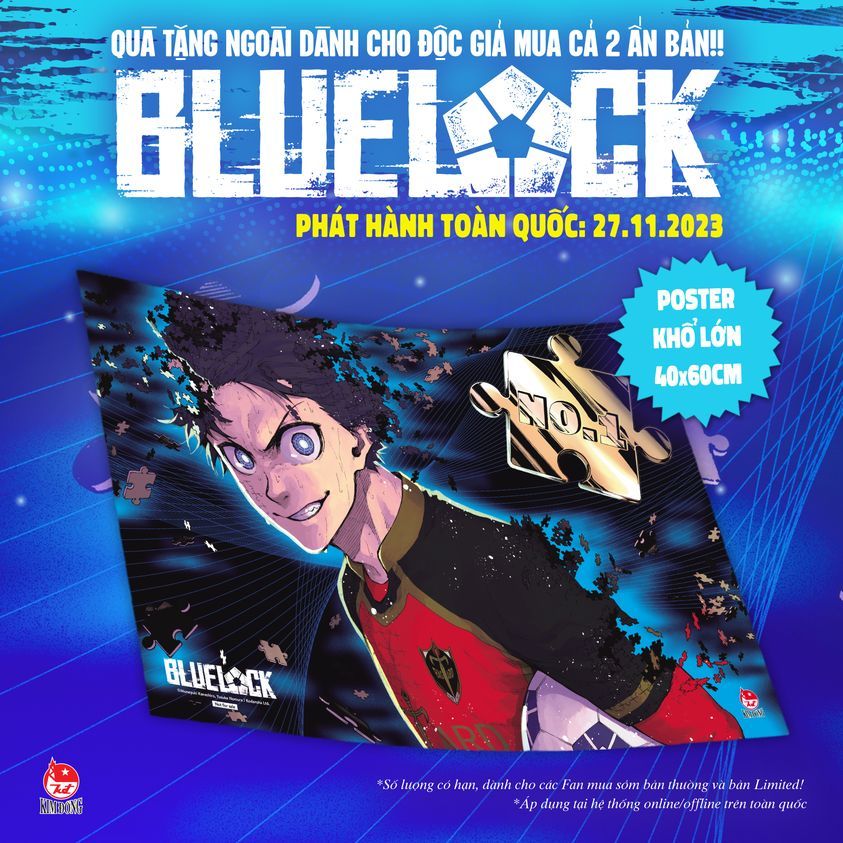 Combo Bluelock tập 20 (bản thường và bản giới hạn kèm poster) | Shopee ...