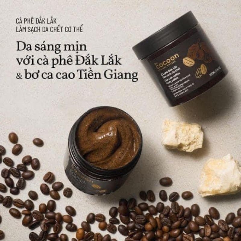 Tẩy tbc body cà phê Cocoon chính hãng | Shopee Việt Nam
