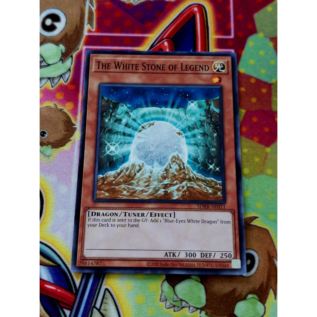 [ Đỗ Lạc Shop ] Thẻ Bài Yugioh Monster "The White Stone of Legend ...