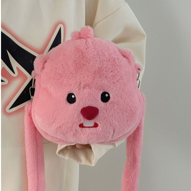 Balo túi đeo vai Loopy dễ thương size lớn đeo được nhiều kiểu, Túi đeo ...