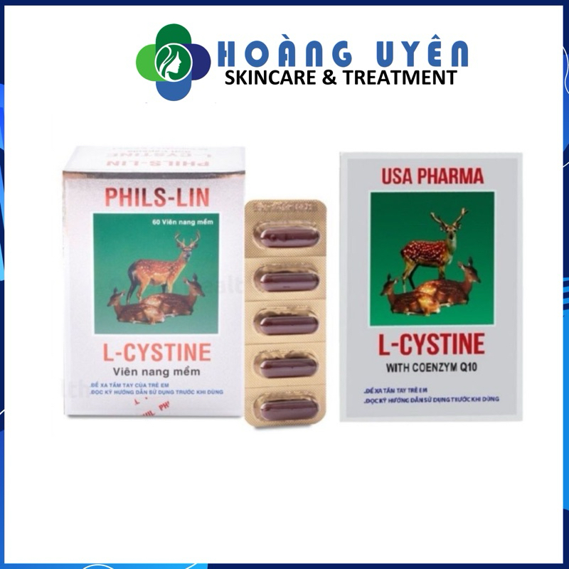 Viên uống L CYSTINE with Coenzyme Q10 USA/ Phil Lins L-Cystine Phil ...