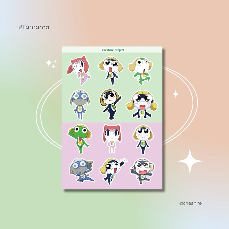 •Cheshire project• sticker Tamama (sticker chống thấm nước nhẹ ...