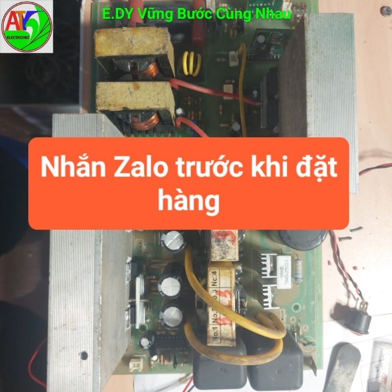Thanh lý Mạch ups Inverter 1000W 12V sin chuẩn không ngắt (cũ chưa dùng ...