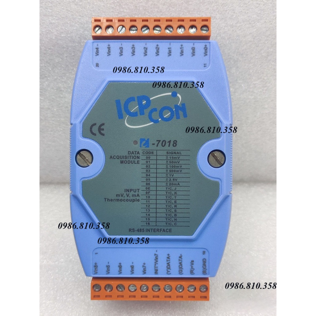 Module RS-485 DCON 8 kênh đầu vào tương tự ICP DAS I-7018 MỚI 95% | Shopee Việt Nam
