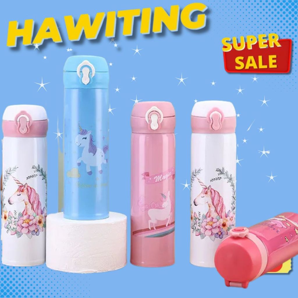 Bình Nước Giữ Nhiệt Inox 304 500ML Dễ Thương Cho Các Bé | Shopee Việt Nam