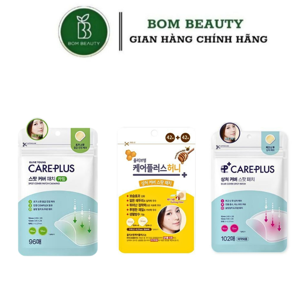 Miếng dán mụn Careplus Olive Young Oliveyoung care plus | Shopee Việt Nam