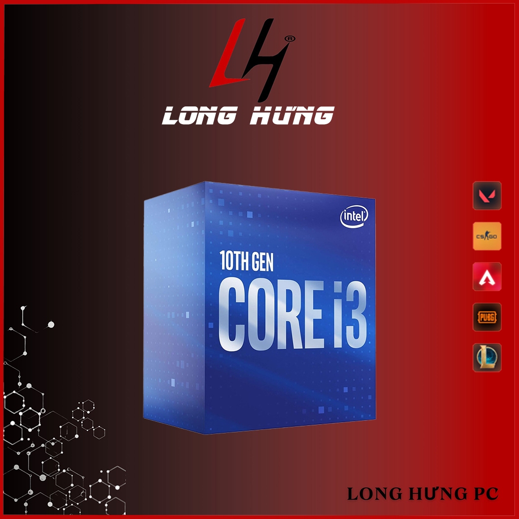 CPU intel Core i3 genth 10, i3 10100F, i3 10100 noF , Tray New Không Fan BH 36TH | Shopee Việt Nam