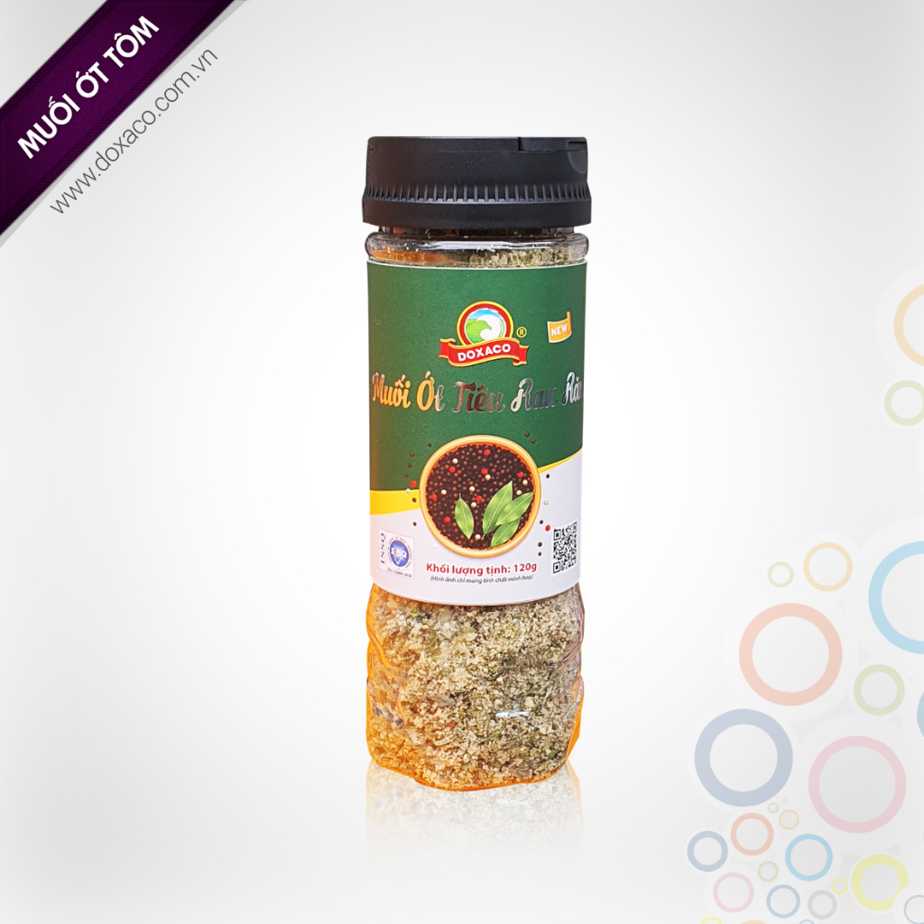 [DOXACO - SẢN PHẨM MỚI] MUỐI ỚT TIÊU RAU RĂM 120GR | Shopee Việt Nam