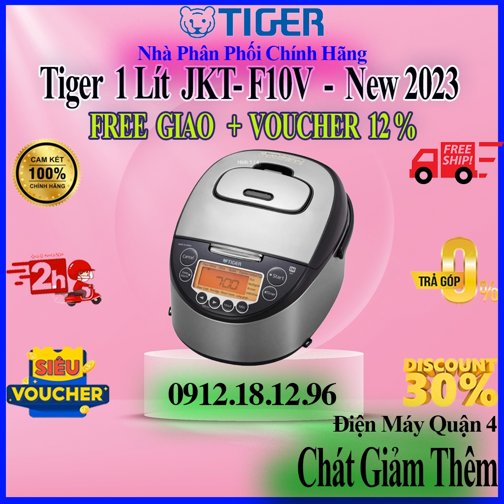 Nồi Cơm Điện Cao Tần 1 Lít Tiger JKT-F10W ( thay thế JKT-D10V) - Hàng ...