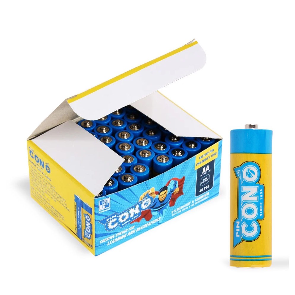 PIN tiểu CON Ó 2A (SIZE AA) 1.5V (HÀNG CTY PINACO VIỆT NAM) | Shopee ...
