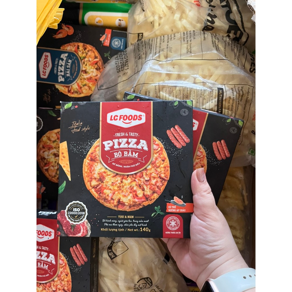 Pizza Bò Bằm Kitkool LC Food 140G | Shopee Việt Nam