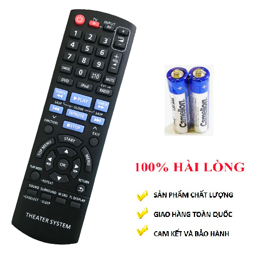 Điều khiển máy chiếu panasonic N2QAYB000624 SC-XH150 | Shopee Việt Nam
