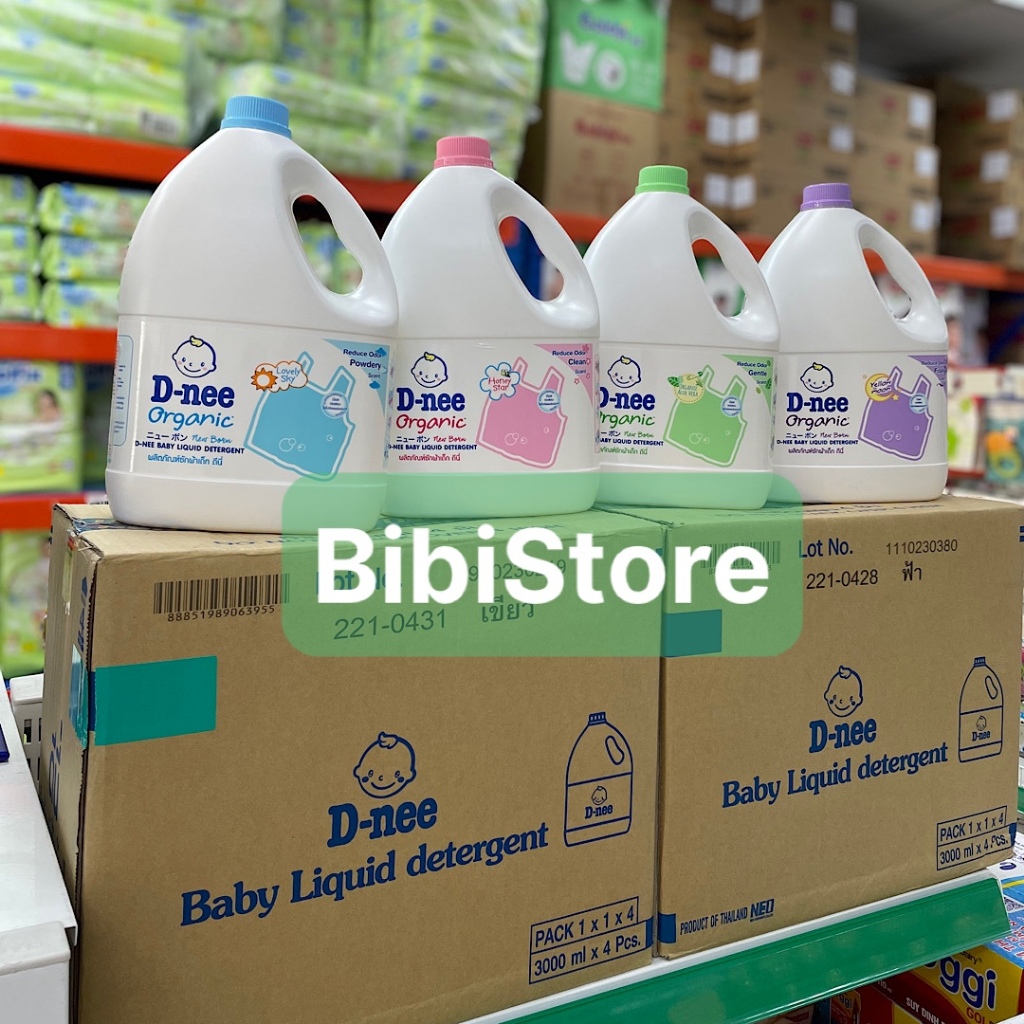 (Chính Hãng Đại Thịnh, Dnee mẫu mới) Nước Giặt Quần Áo Em Bé D-Nee Thái ...