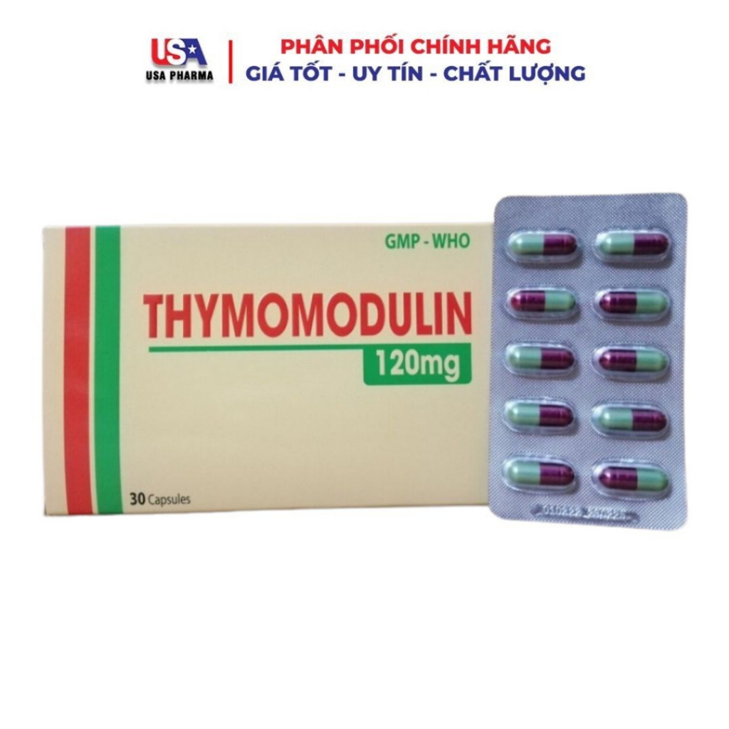 THYMOMODULIN Thực phẩm bổ sung chất giúp tăng cường sức đề kháng hộp 30 ...