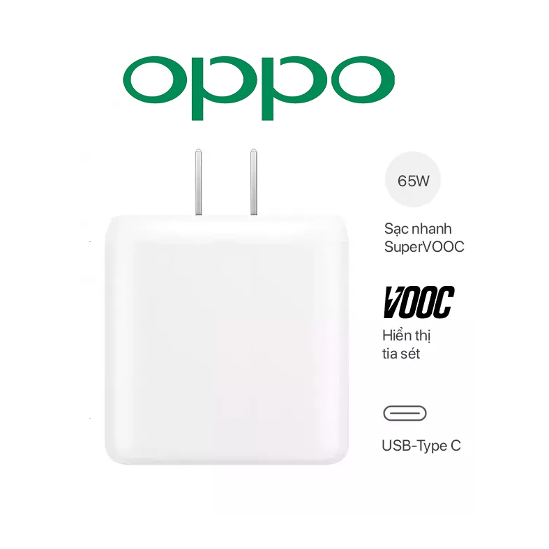 Sạc Siêu Nhanh 65W OPPO SuperVOOC Chính Hãng | Shopee Việt Nam