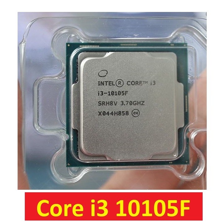 Bộ vi xử lý Intel Core i3 10105F / 6MB / 4 nhân 8 luồng / LGA 1200. CPU Intel Core i3-10105F ...