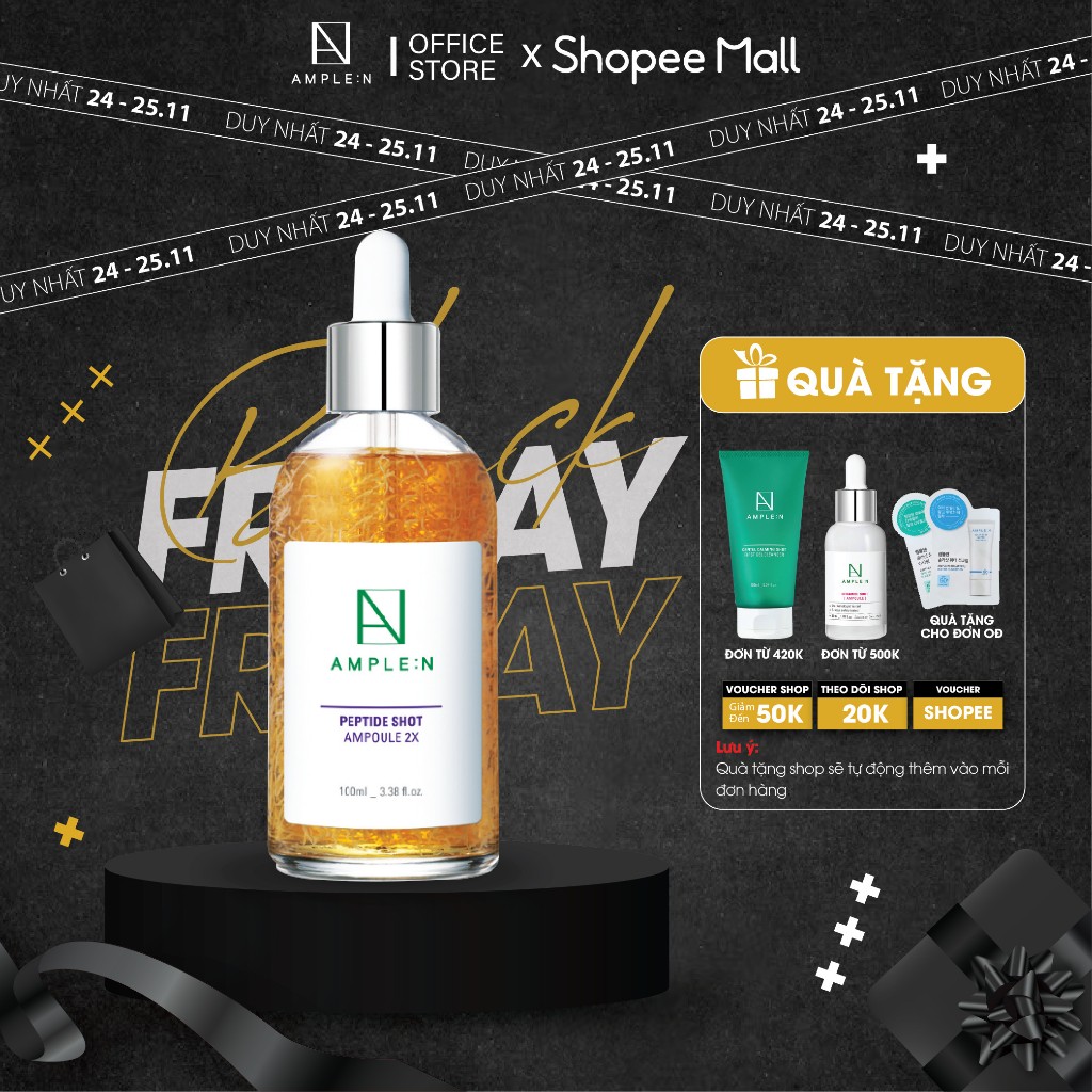 Tinh Chất Chống Lão Hóa AMPLE:N Peptide Shot Ampoule 2X 100ML | Shopee ...
