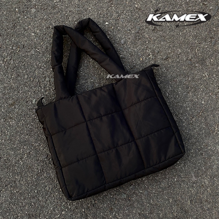 Túi Tote trần bông - túi xách phao thời trang - Kamex backpack | Shopee Việt Nam