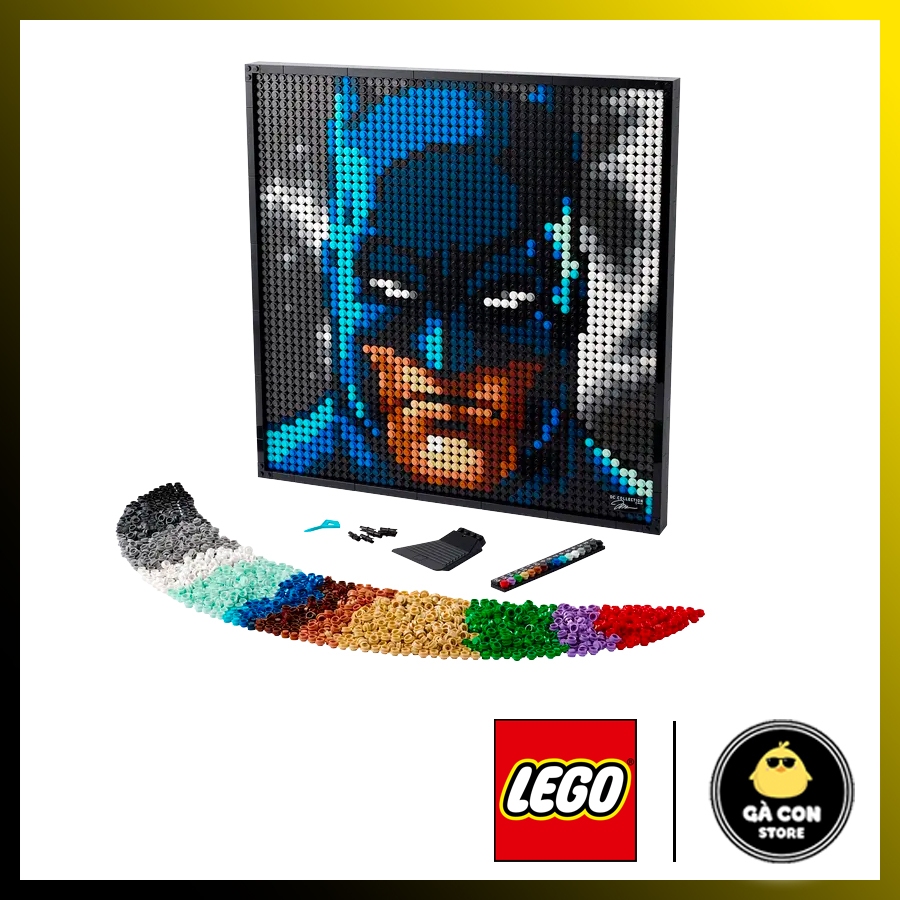 [ HÀNG CÓ SẴN ] LEGO Art Jim Lee Batman Collection 31205 | Shopee Việt Nam
