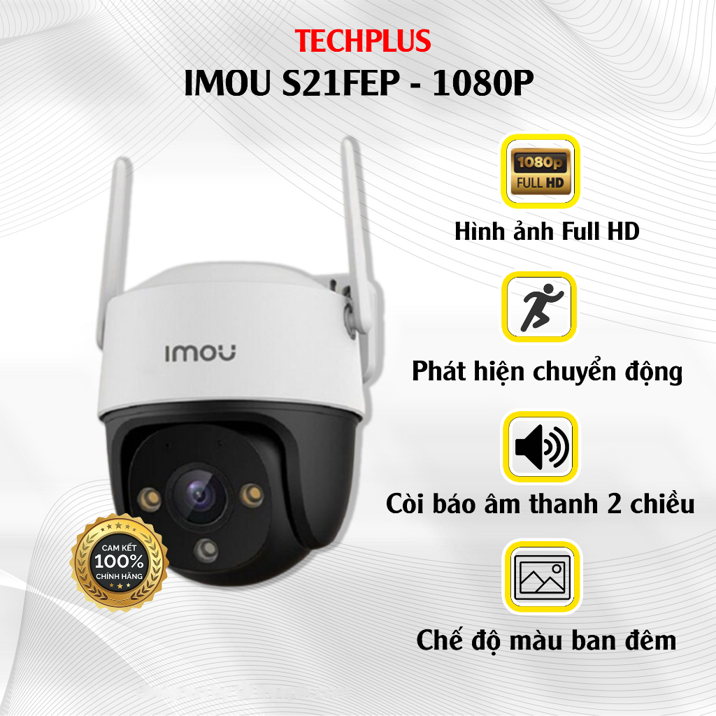 Camera WIFI 2MP iMOU Cruiser SE+ S21FEP 2MP - Chính hãng bảo hành 2 năm ...