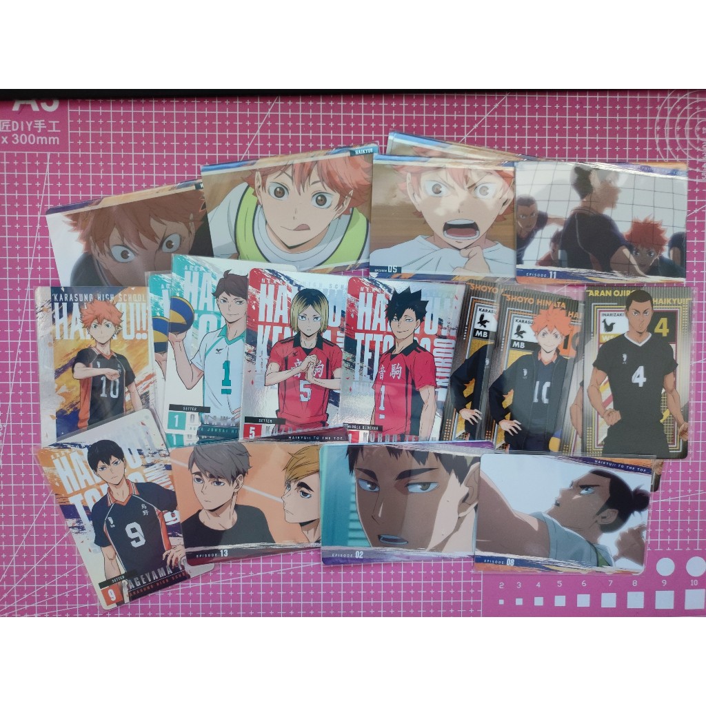 [GS FUNNY SHOP] Thẻ Card Haikyuu - Metal | Shopee Việt Nam