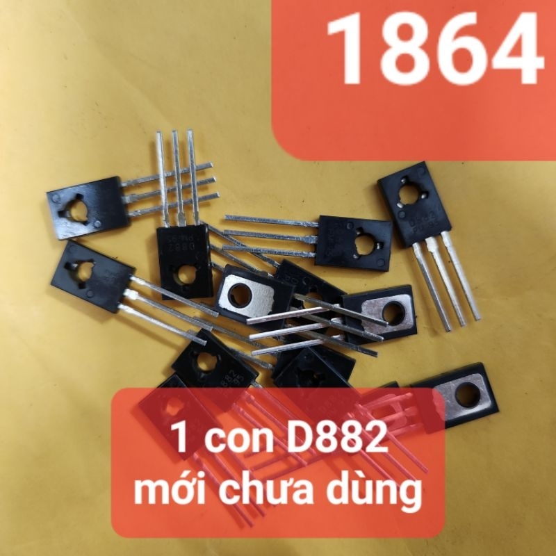 transistor D882 TO-126 30V 3A NPN ( mới và tháo máy) | Shopee Việt Nam