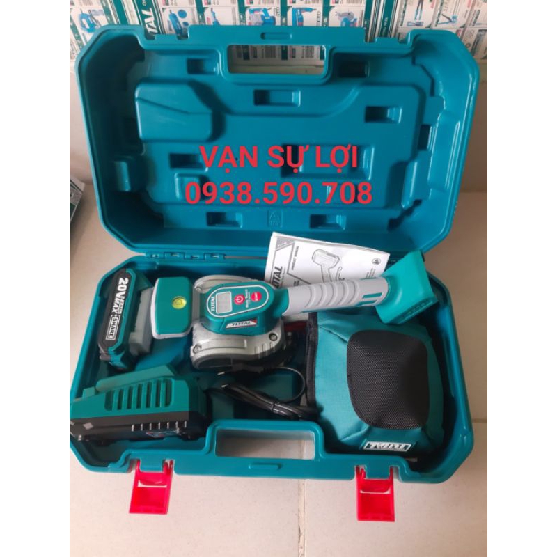 MÁY RUNG ỐP LÁT GẠCH TOTAL DÙNG PIN 20V CHÍNH HÃNG MÃ: TTVLI20101 ...