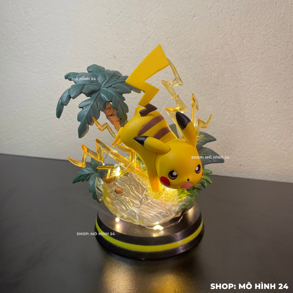 [CÓ LED] Mô hình figure Pokemon G5 cực đẹp pikachu vulpix alola ...