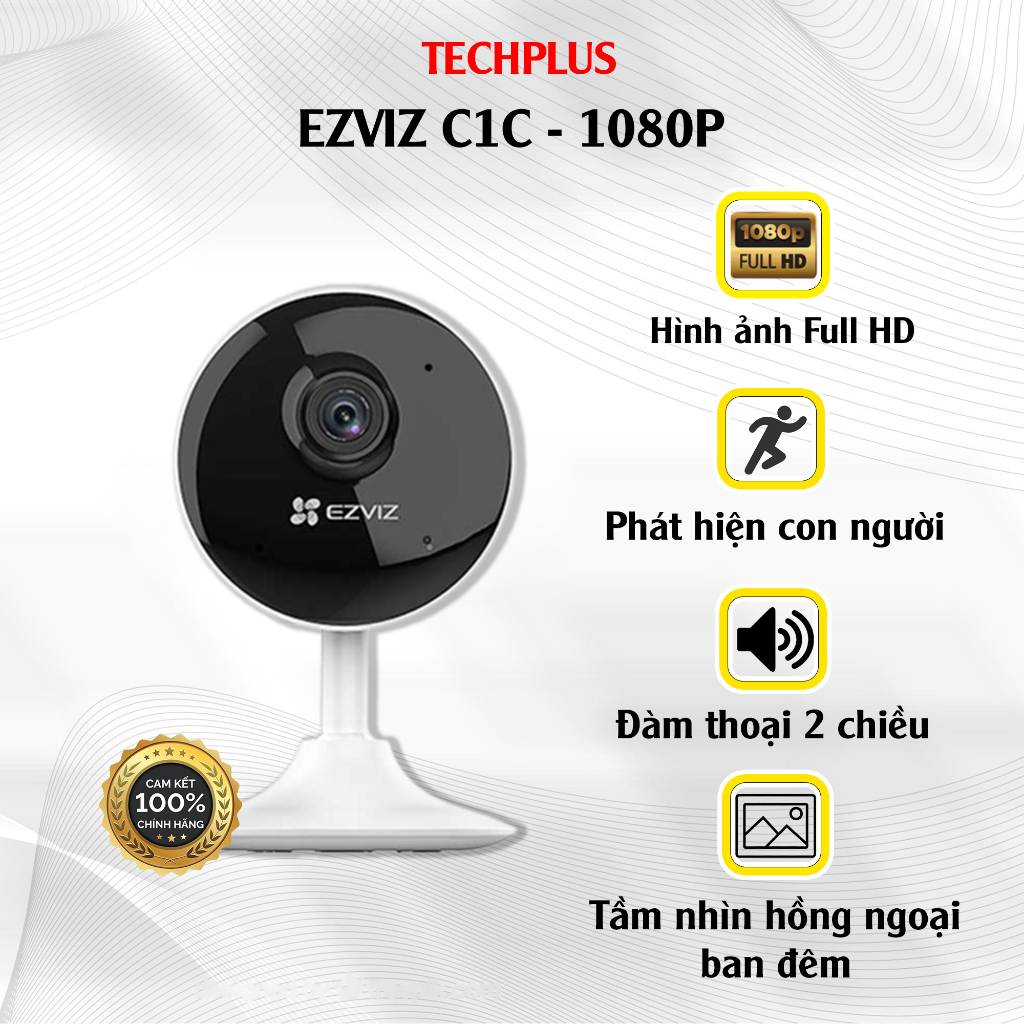 Camera Wifi Ezviz C1C-B 2MP Chính Hãng Bảo Hành 2 năm | Shopee Việt Nam