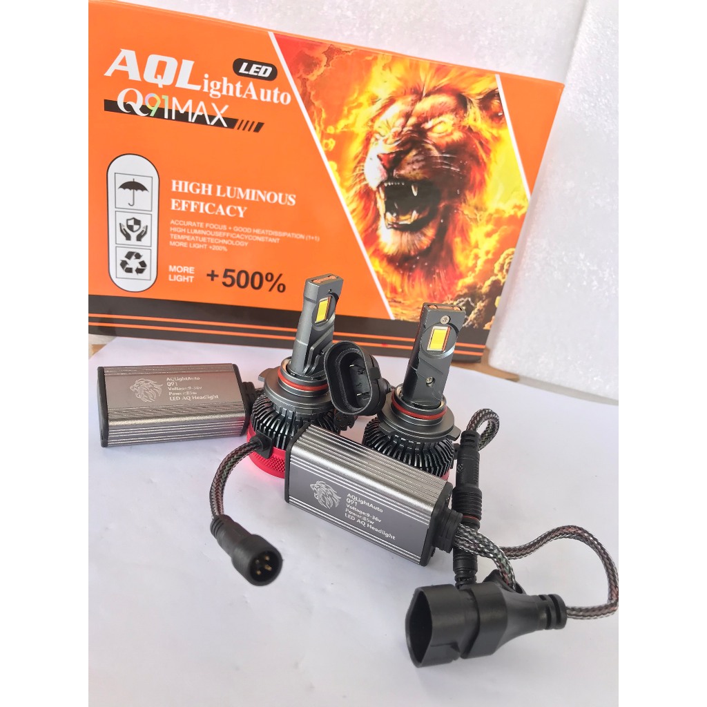 Đèn Led Q91 MAX ánh sáng trắng lắp cho ô tô ,xe máy công suất 85w/ bóng ...