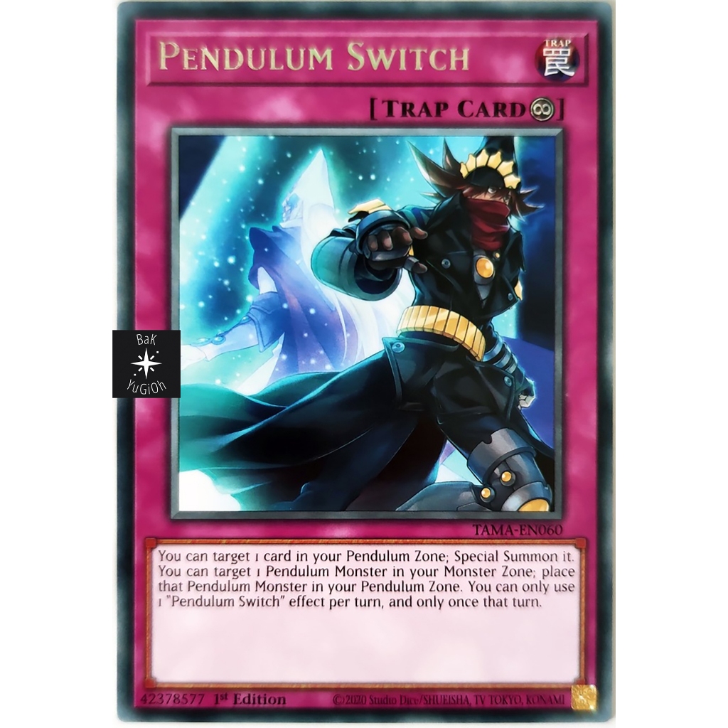 [BaK Yu-Gi-Oh!] [Thẻ Bài Chính Hãng] Pendulum Switch |EN| Rare | Shopee ...