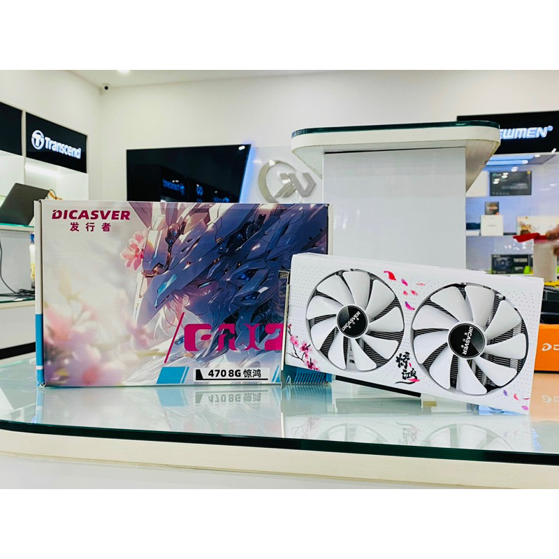 VGA DICASVER RX 470 8GB WHITE | Shopee Việt Nam
