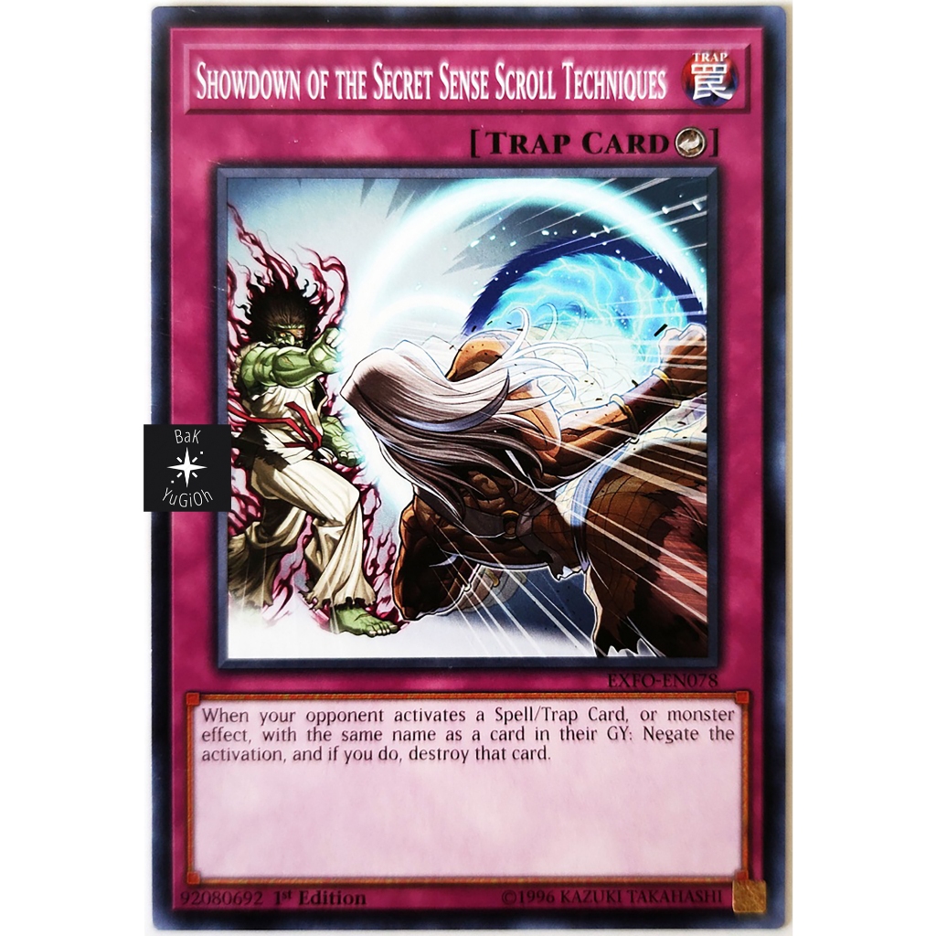 [BaK Yu-Gi-Oh!] [Thẻ Bài Chính Hãng] Showdown of the Secret Sense Scroll Techniques |EN| Common ...