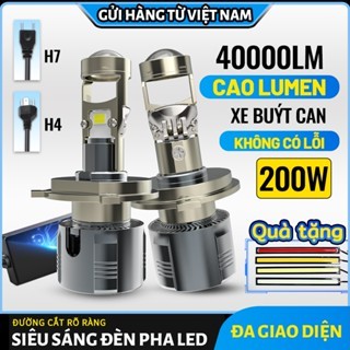 Đèn Pha Led Bi Cầu T9 Mini đèn led bi cầu chân h4 Y6 Cắt Sáng Chống Chói Ống kính HD H4 H7 H11 ...
