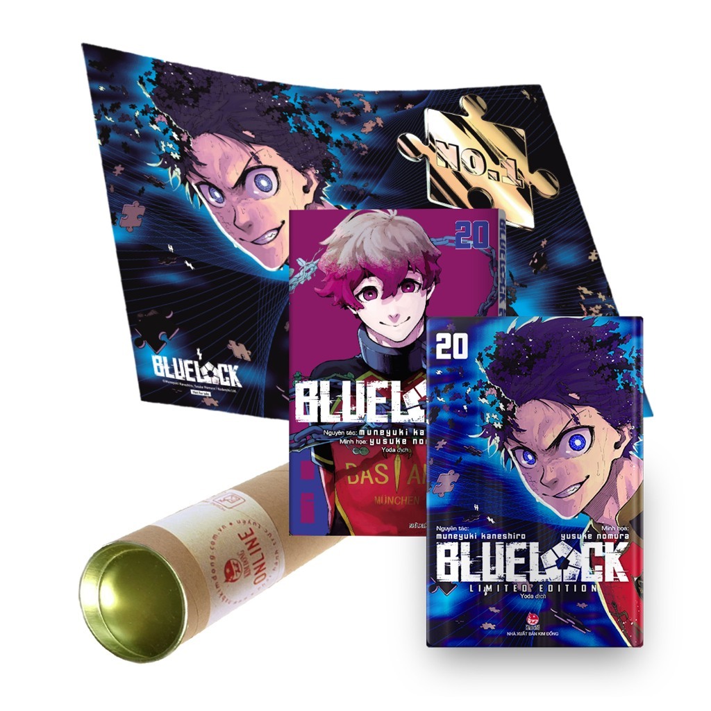 Truyện Tranh - Blue Lock - Tập 20 - Limited Edition - Bìa Cứng- Poster ...