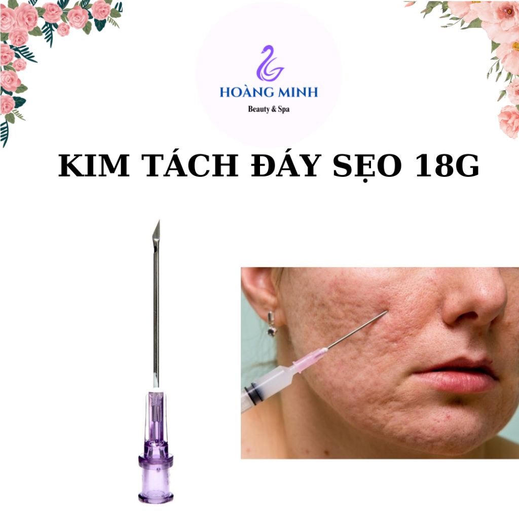 Kim tách đáy sẹo rỗ ADMIX NEEDLE 18G | Shopee Việt Nam