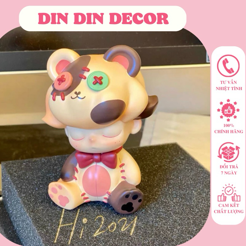 [HCM] Tượng Thạch Cao Dimo ( kèm màu & cọ ) | Shopee Việt Nam
