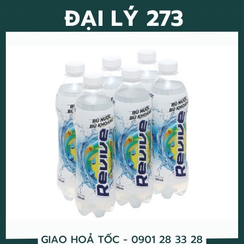 Lốc 6 Chai Nước Uống Giải Khát Bù Khoáng Isotonic Revive Energy Drink ...