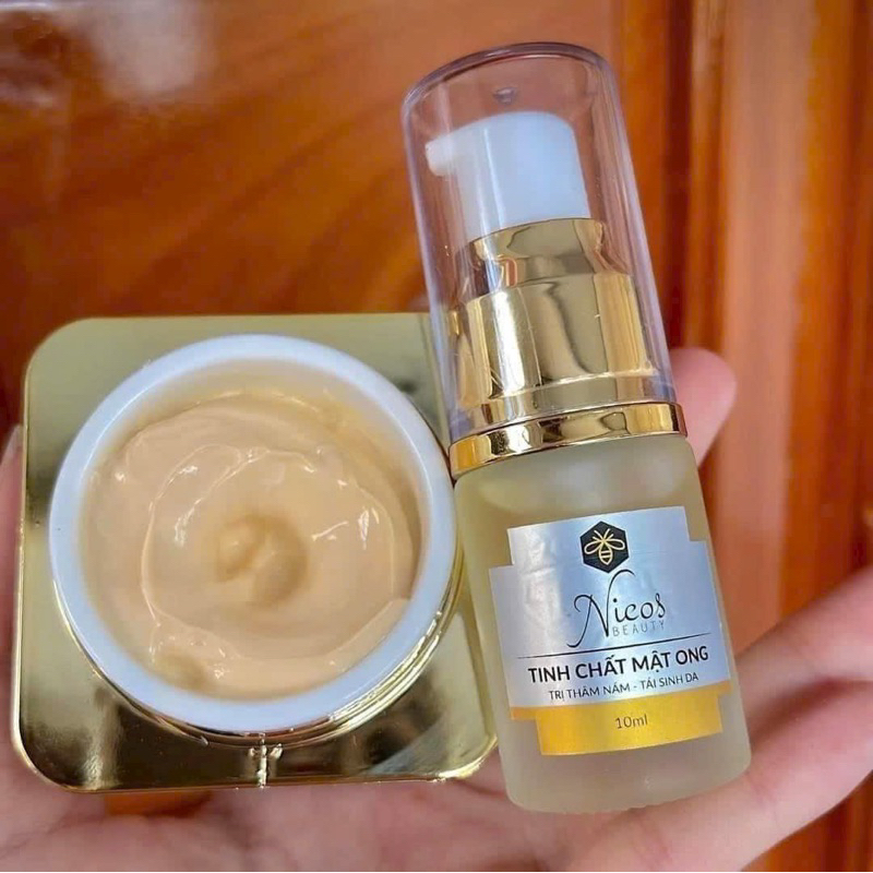 [Chính Hãng] Combo Kem Face Men Gạo Nicos + Serum Tinh Chất Mật Ong ...