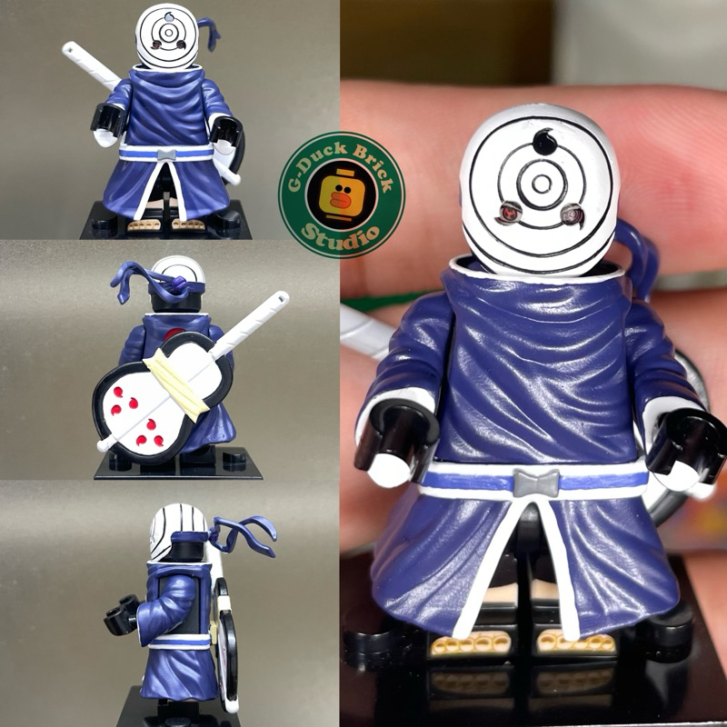 Custom minifigure: Nhân Vật obito - đại chiến ninja 4 trong Naruto ...