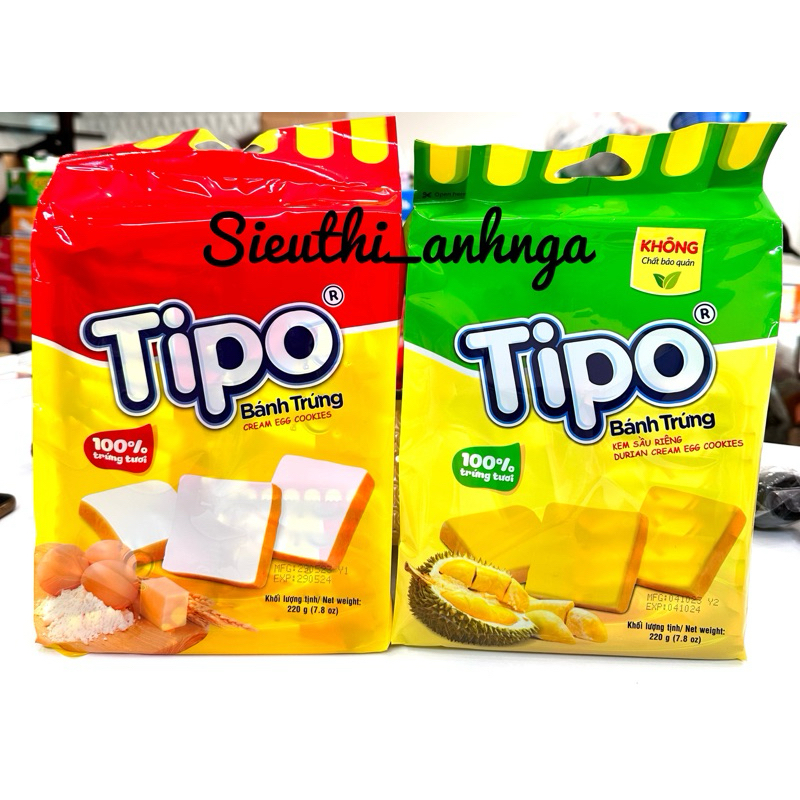 Tipo - Bánh Trứng Giá Tốt, Chính Hãng, Đảm Bảo | Shopee Việt Nam