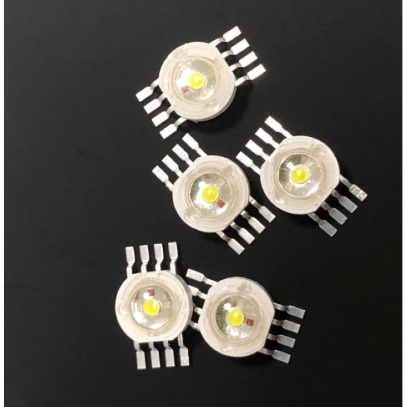 Led luxeon 4in1 12w WRGB, Led WRGB 4in1. Led đèn pha, Led đèn sân khấu ...