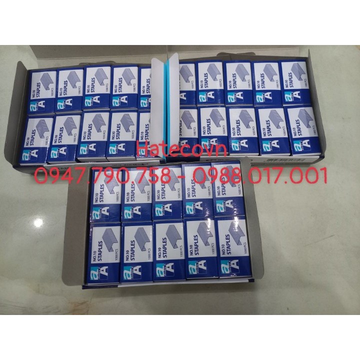 20 Hộp Đạn Ghim Số 10 Double A ChÍnh HÃng Ruột Ghim Chân Ghim