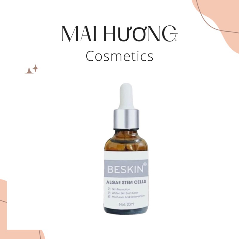 Serum tế bào gốc Beskin Algae Stem Cells [Chính Hãng BeSkin] | Shopee ...