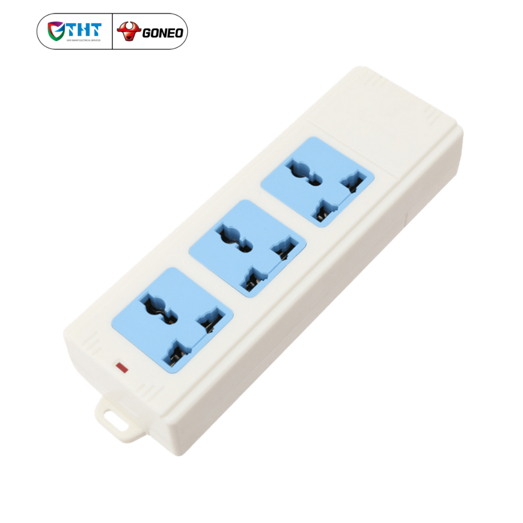 Ổ cắm điện đa năng không dây GONGNIU chính hãng GNVN-413, 3 ô cắm, chống cháy, bảo hành 36 tháng ...