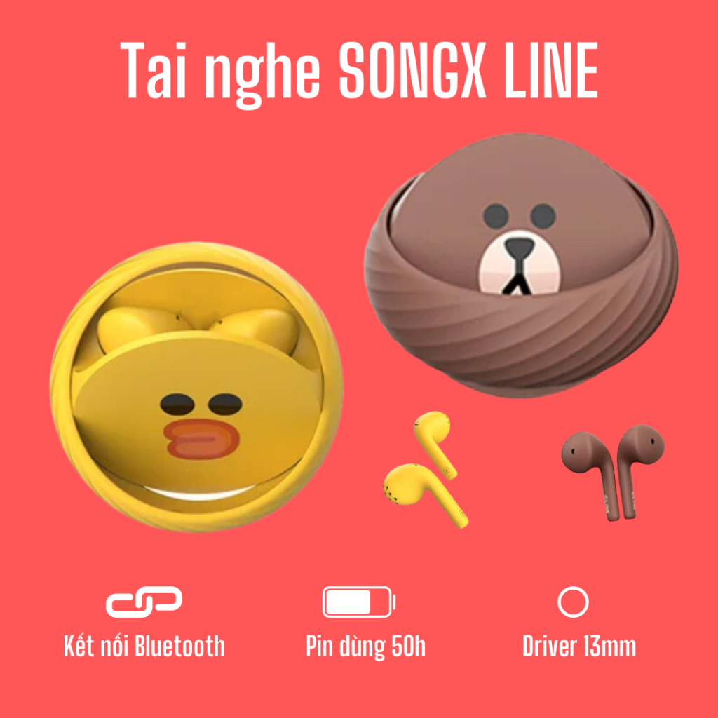 Tai Nghe Bluetooth Song. X Line, Chống Nước IPX4, Mic Chống Ồn | Shopee ...