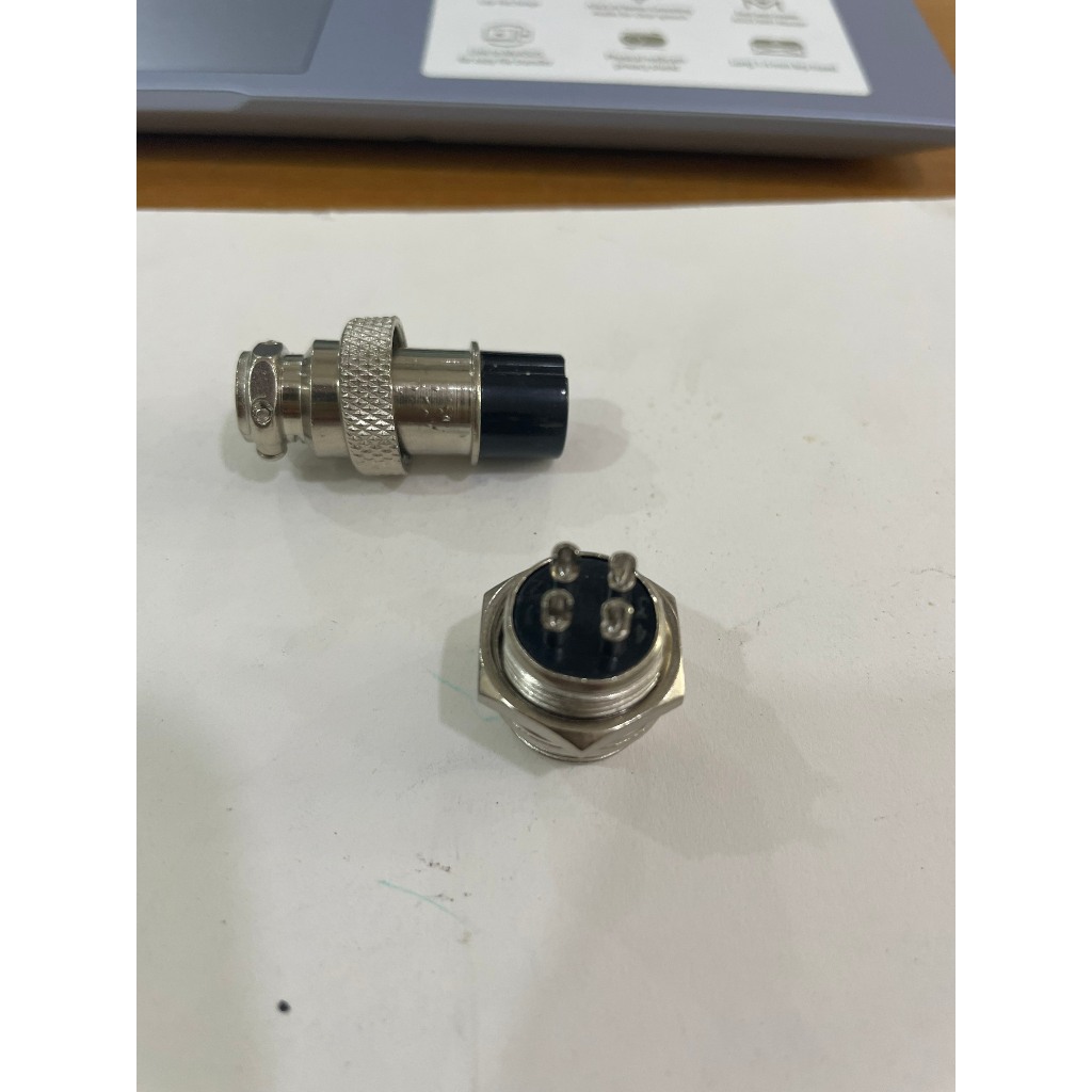 Giắc nối tủ điện GX16-4P 4 chân | Shopee Việt Nam